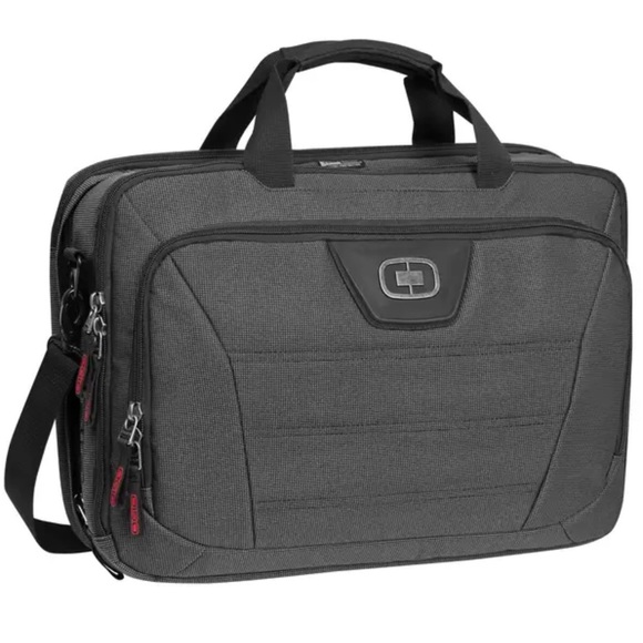 OGIO | Bags | Ogio Renegade Top Zip Black Pin Dot Shoulder Strap ...